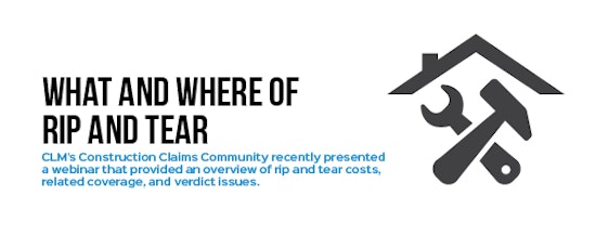 What and Where of Rip and Tear/Articles/CLM Magazine